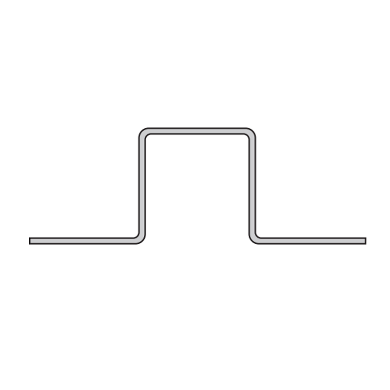 Eternit - Profil Doublex type T 87 x 30 mm acier galva pose ossature ...