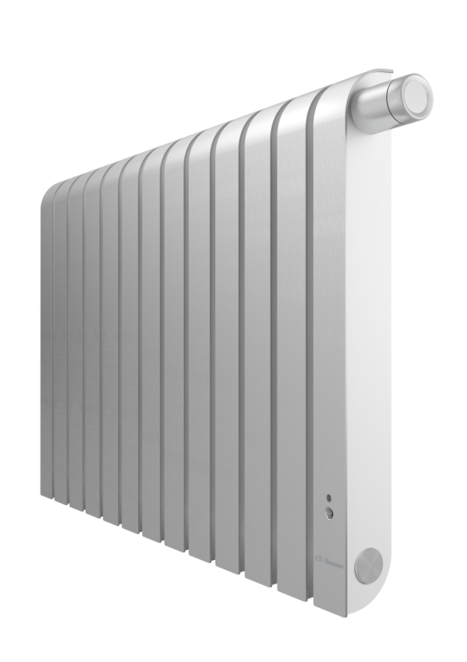 Thermor - Radiateur connecté Mythic aluminium satiné - Distriartisan